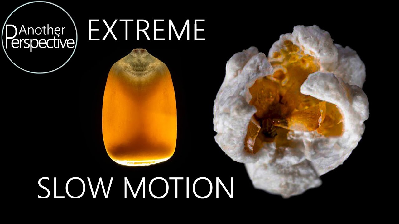 Popcorn Popping Slow Motion