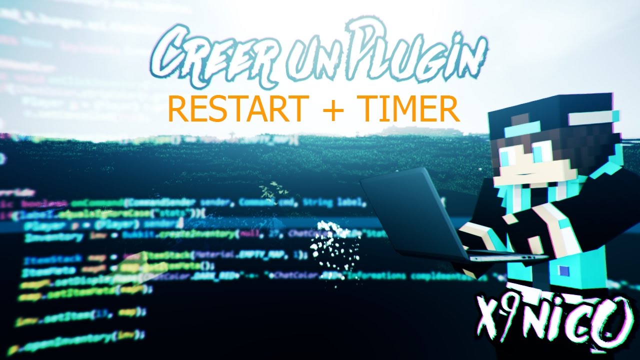 Créer un plugin : Restart (Avec un timer) - YouTube