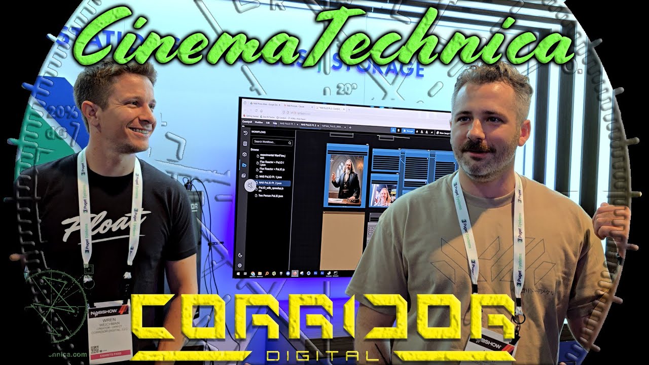 Corridor Crew AI Demo at Puget Systems - NAB 2025 - YouTube