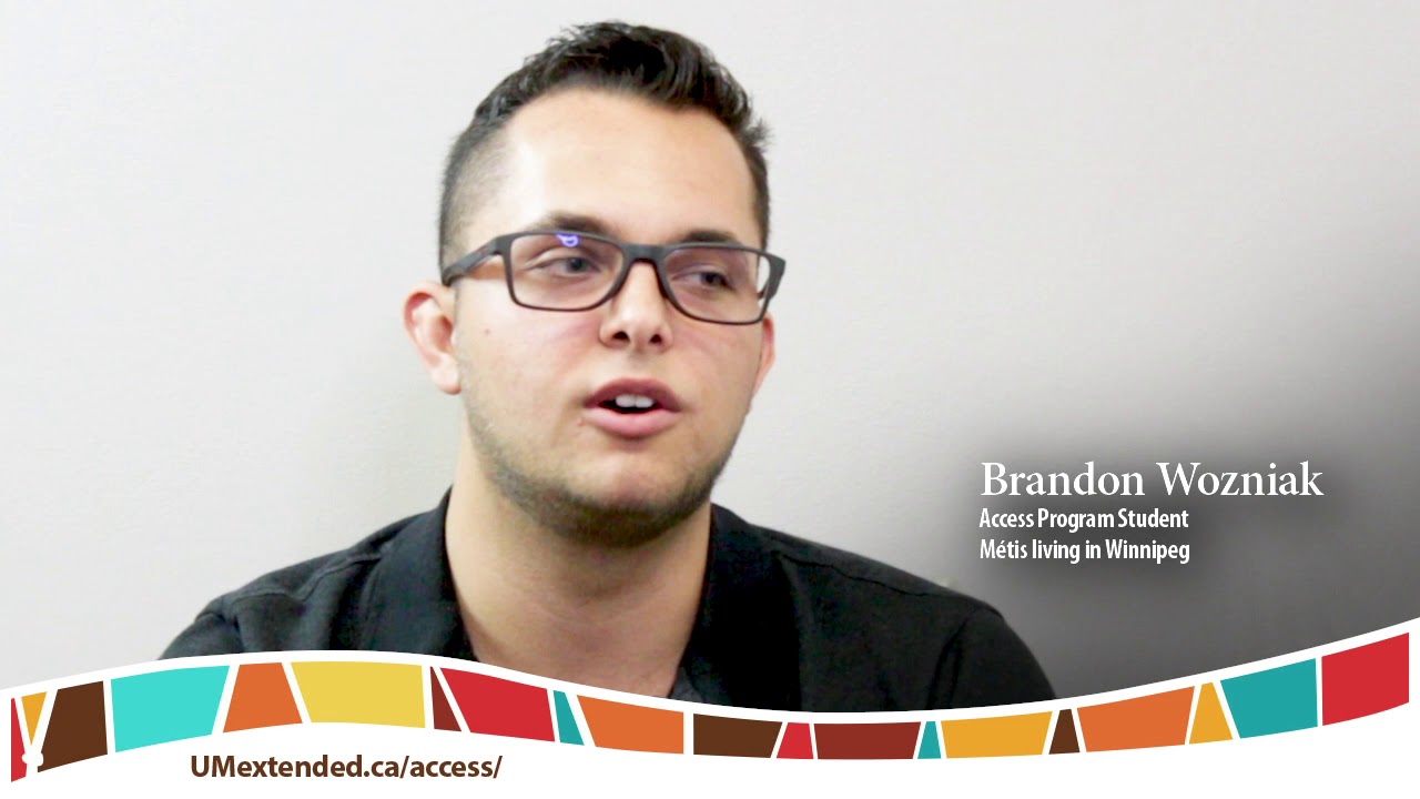 Brandon Wozniak, Access Program Student - YouTube