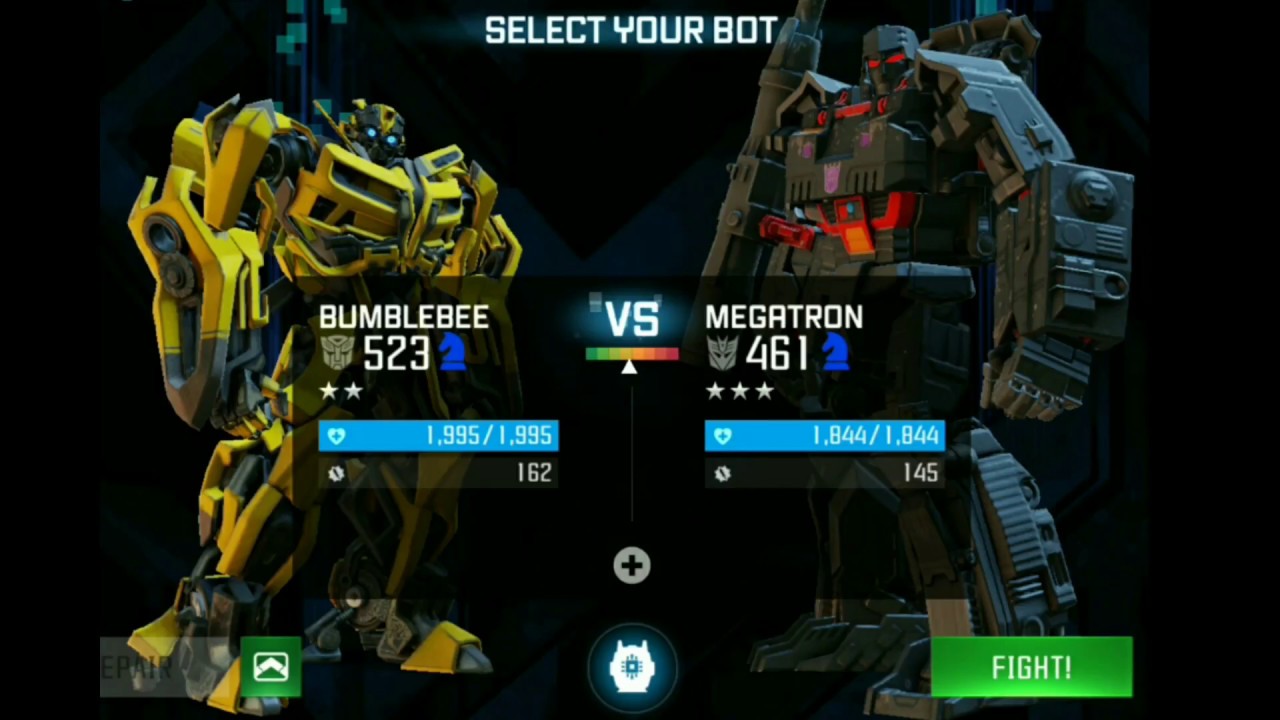 Bumblebee VS Megatron_Transformer Civil War_Epic Fight - Bumblebee Win ...