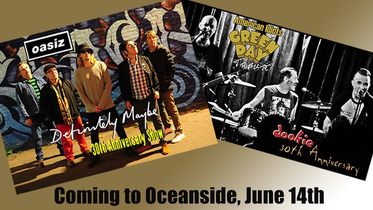 30 Years of Brit Pop and Pop Punk - A Tribute Show to Oasis and Green ...