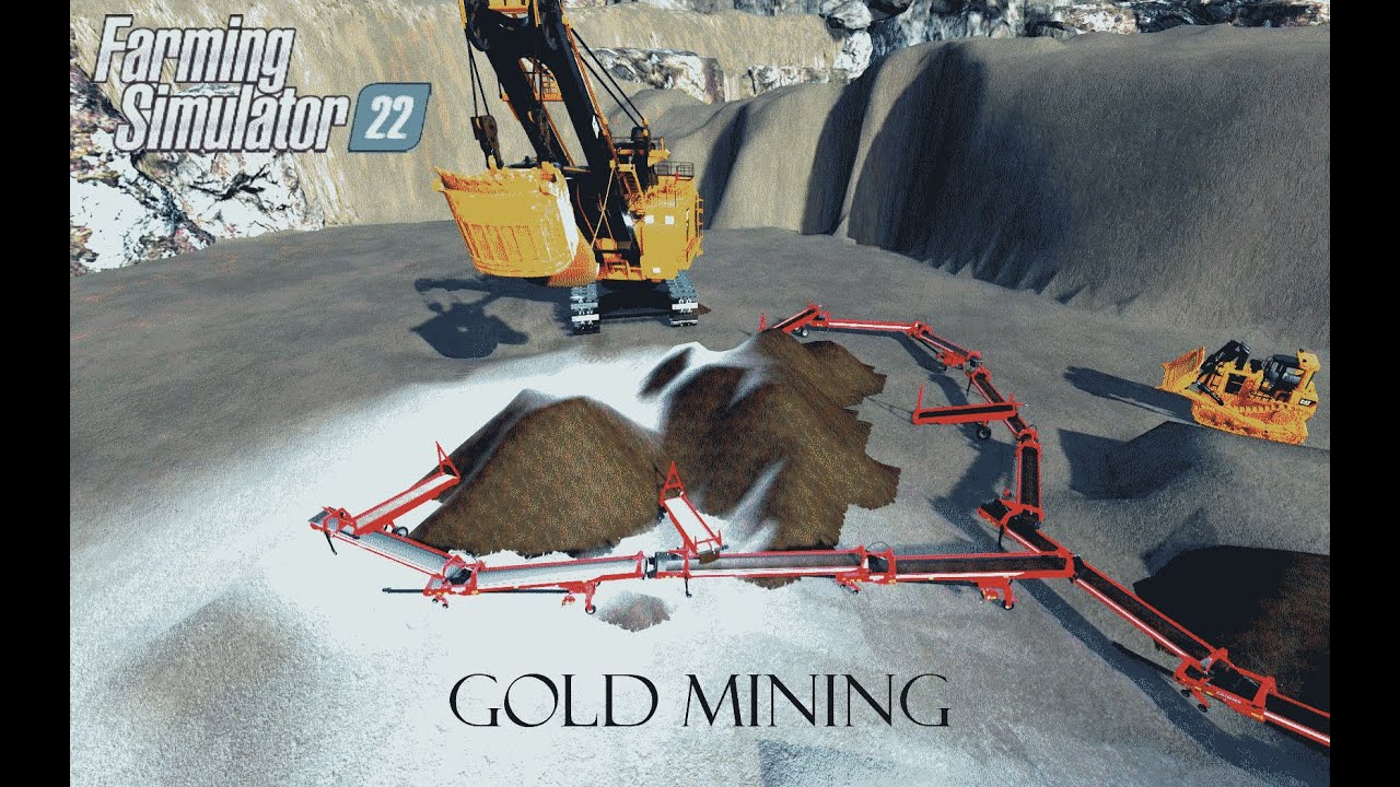 🪨⚒️Gold mining ⚒️🪨- dig anywhere mod - Elk Mountain, Wyoming - FS22 ...