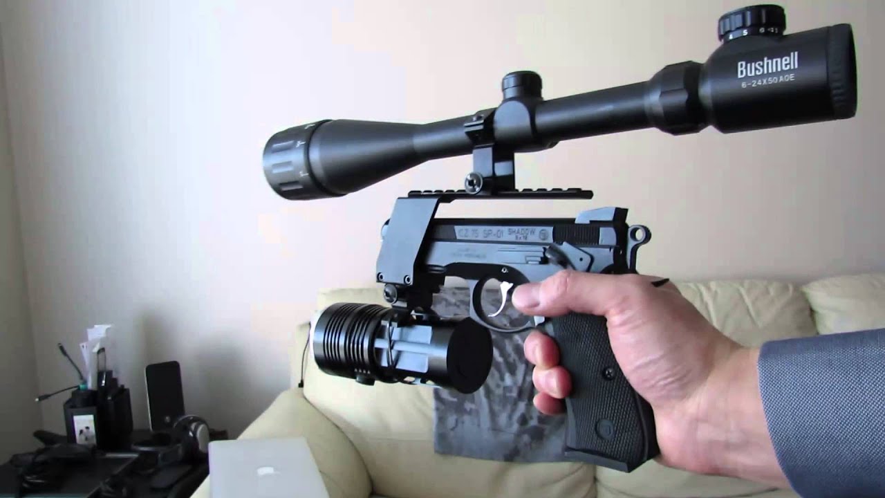 Ultimate Tacticool Pistol - CZ-75 Shadow - YouTube