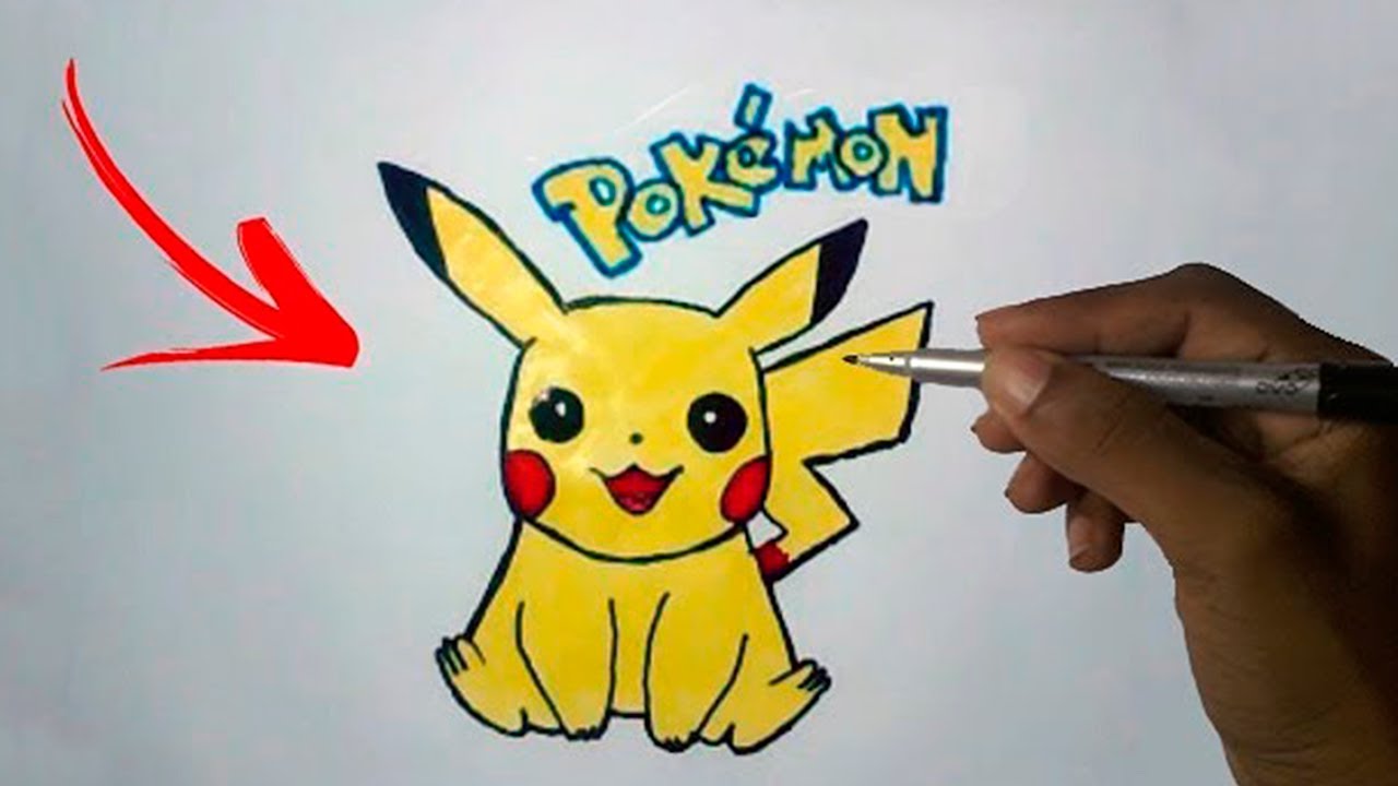How to Draw Pikachu - YouTube