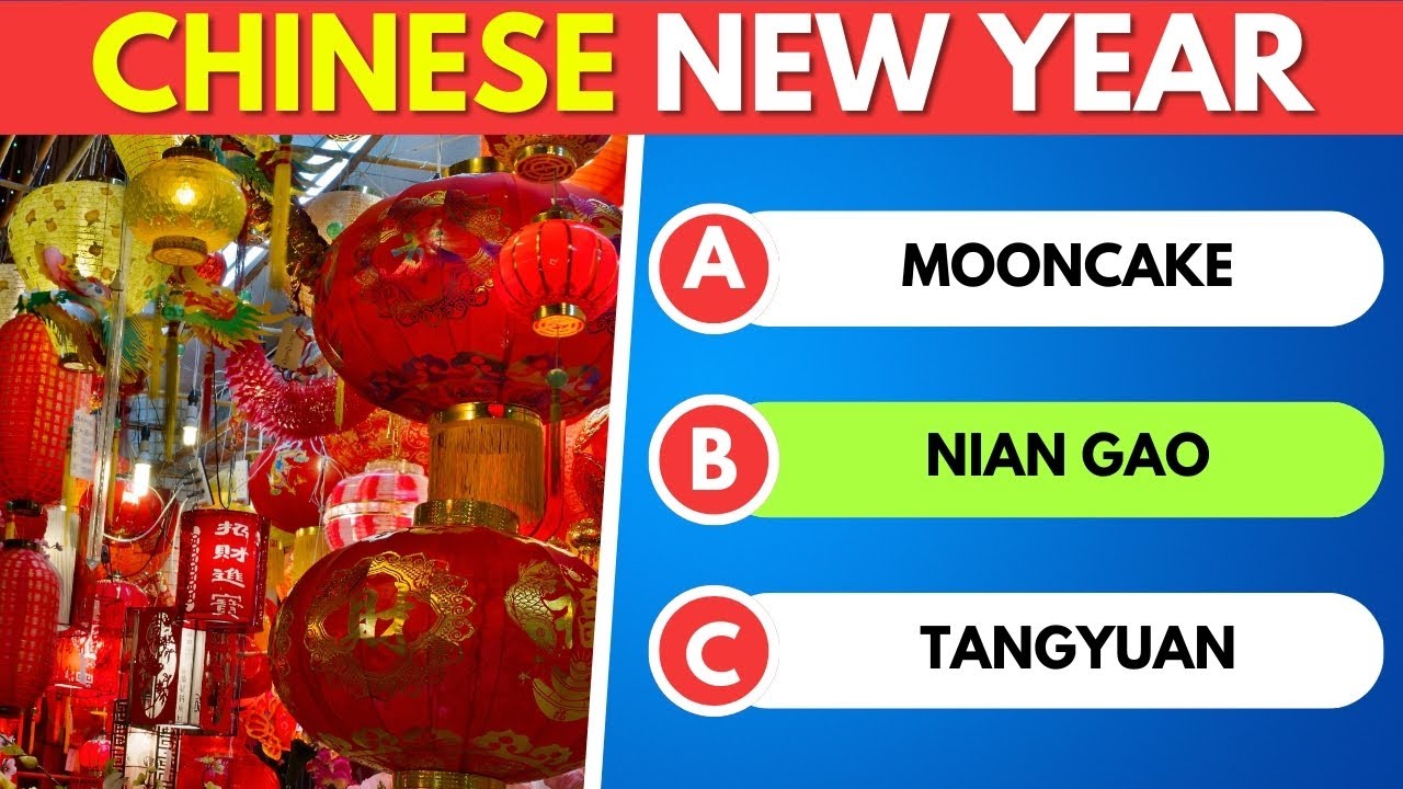 Guess Chinese New Year Food | Foodie Trivia 🍜🎊 - YouTube