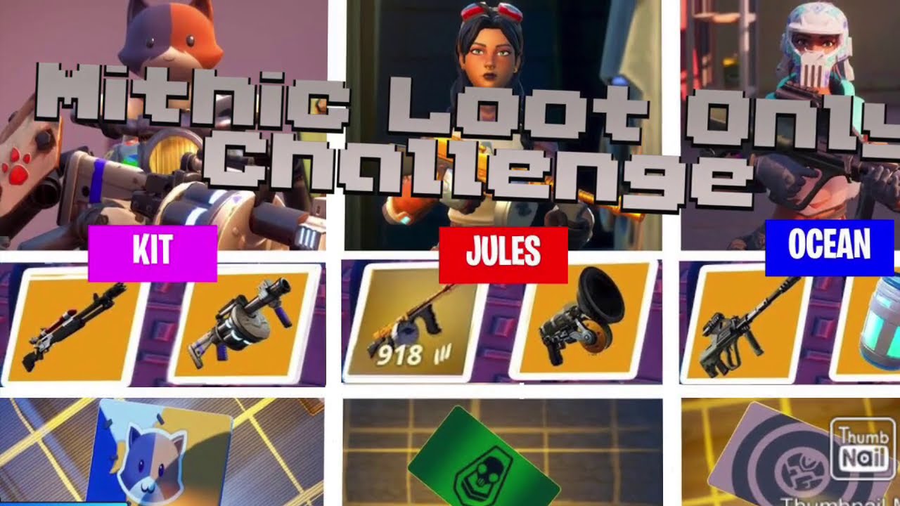 Mythic Loot Only - YouTube