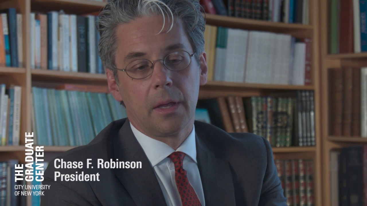 President Chase F. Robinson | The Graduate Center - YouTube