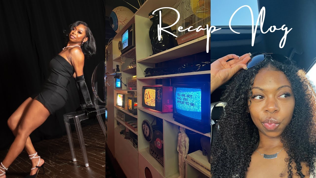 RECAP VLOG: New Orleans girls trip, Rage Room, trying a V-part wig ...