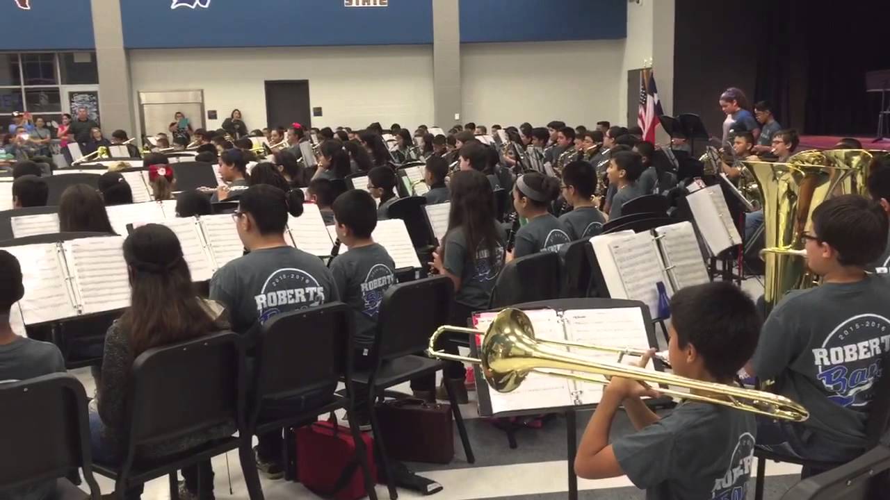 Fred Roberts Middle School Holiday Band Concert - YouTube