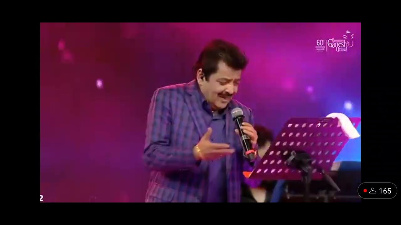 udit narayan kannada 20year old song live performance appu movie - YouTube