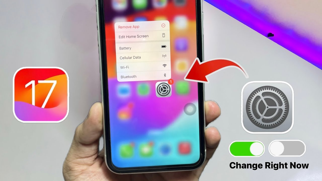 7 Very Important Settings of iOS 17 - you need to Change Right Now ...