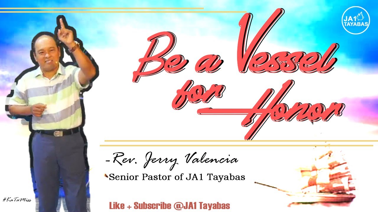 BE A VESSEL FOR HONOR | Sunday Worship Service - YouTube