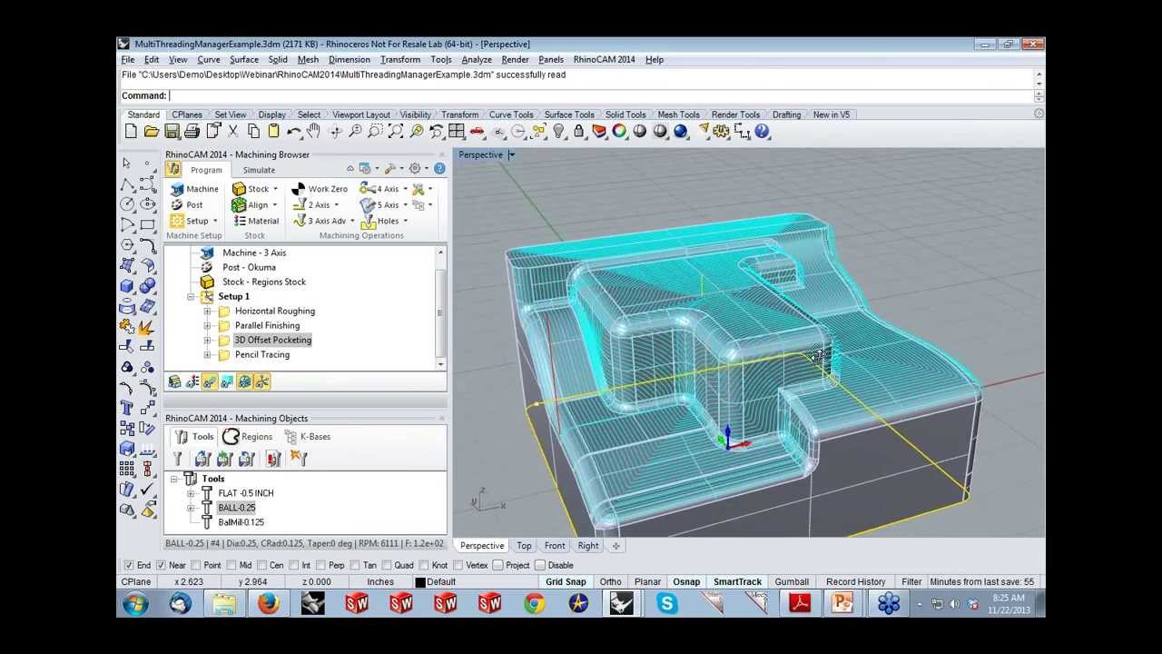 See what's New in RhinoCAM 2014 | MecSoft CAD/CAM Webinars - YouTube