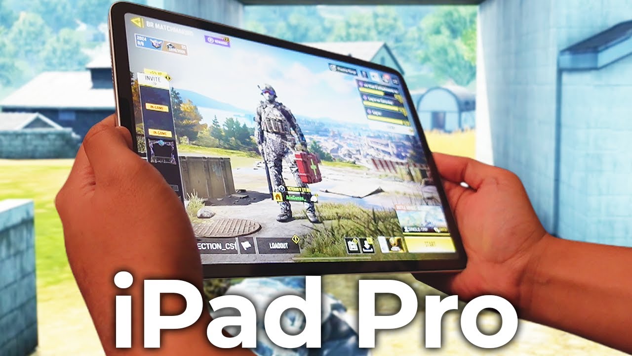 COD Mobile Battle Royale on the iPad Pro - YouTube