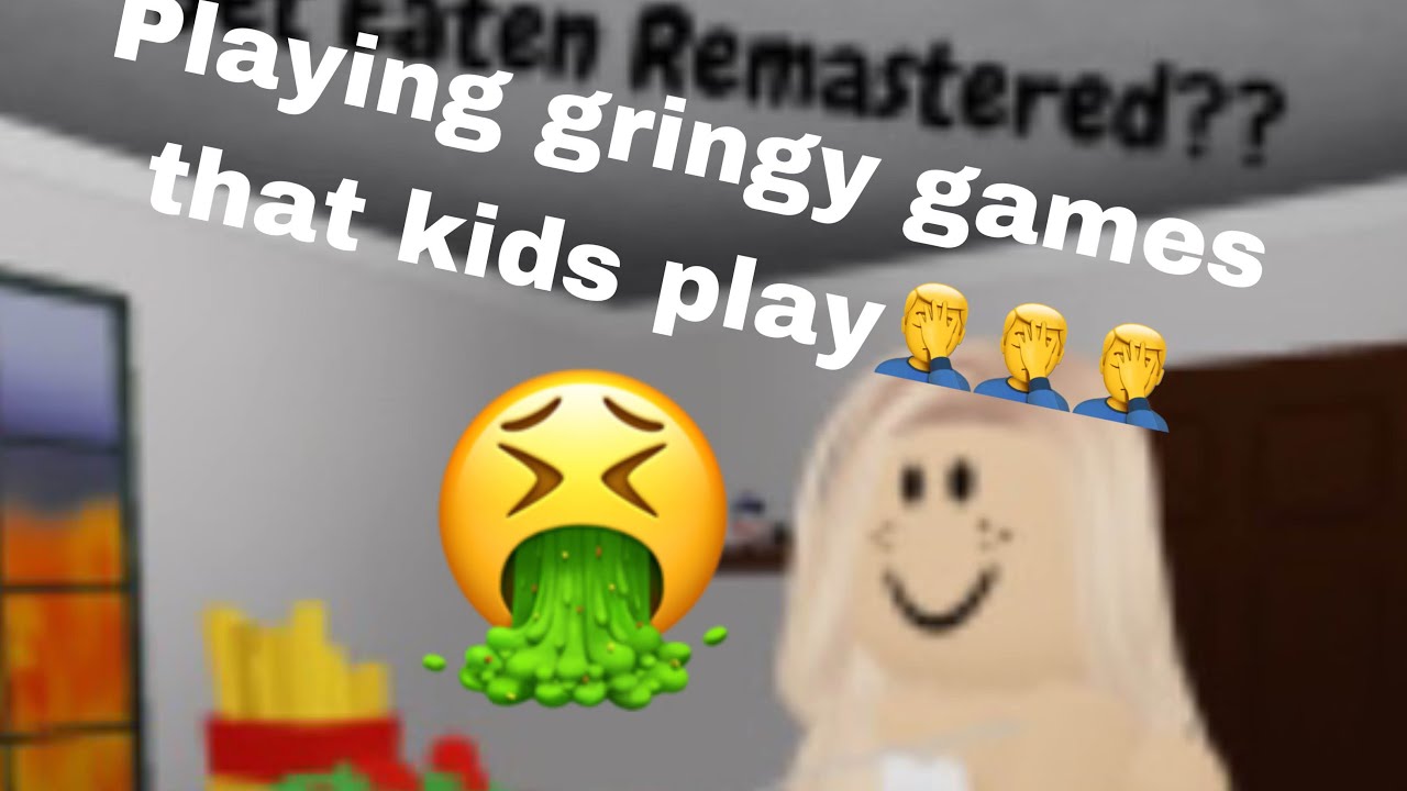 Episode one|playing cringe games that kids play with my friend - YouTube