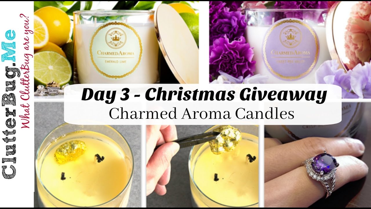 Day 3 - 12 Giveaways of Christmas - Charmed Aroma - YouTube
