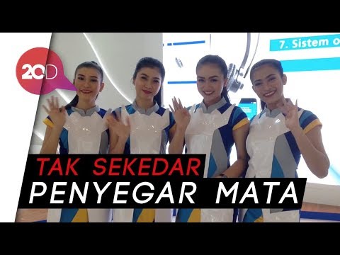 Pesona SPG Penyita Pandangan di GIIAS 2018