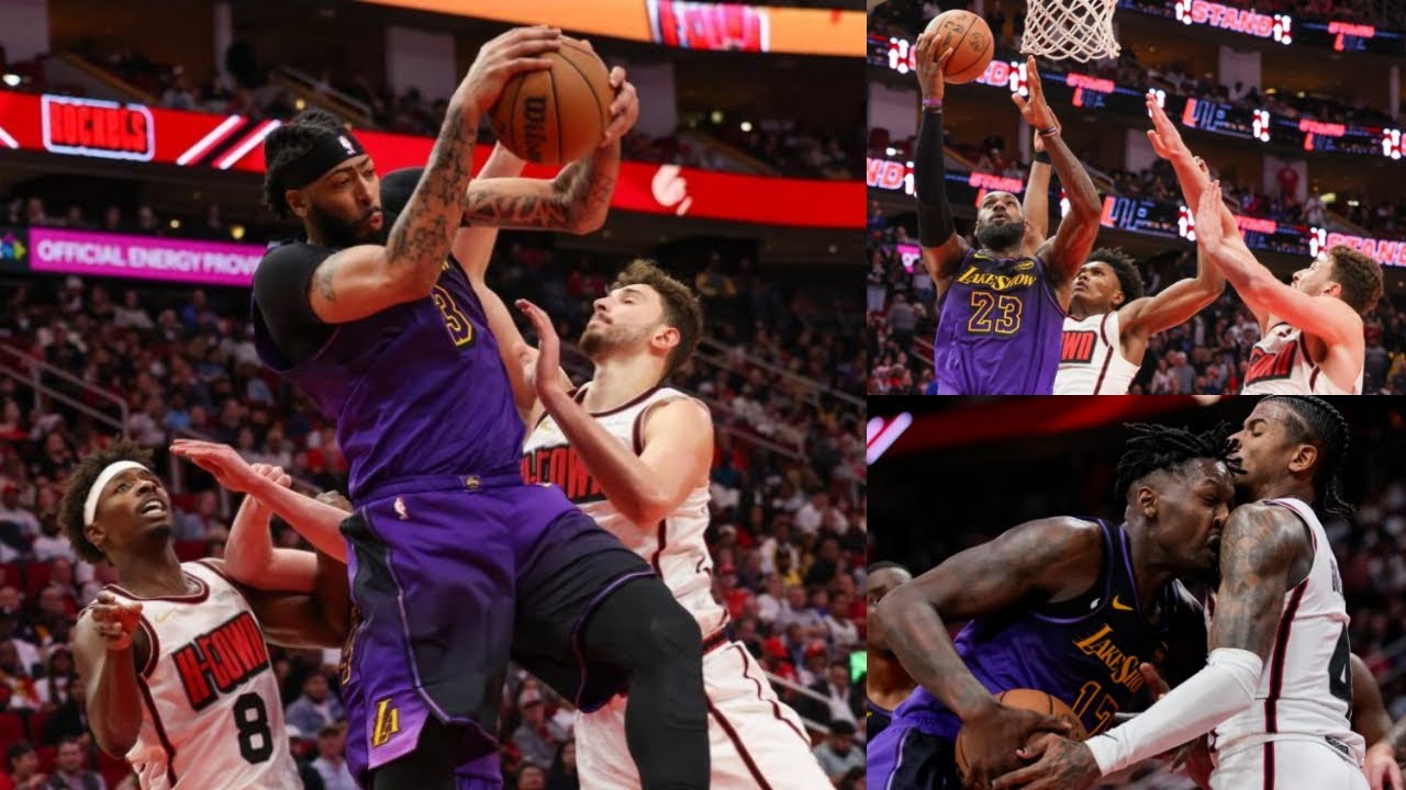 Dorian Finney-Smith, Anthony Davis, LeBron James FULL Player Highlights ...