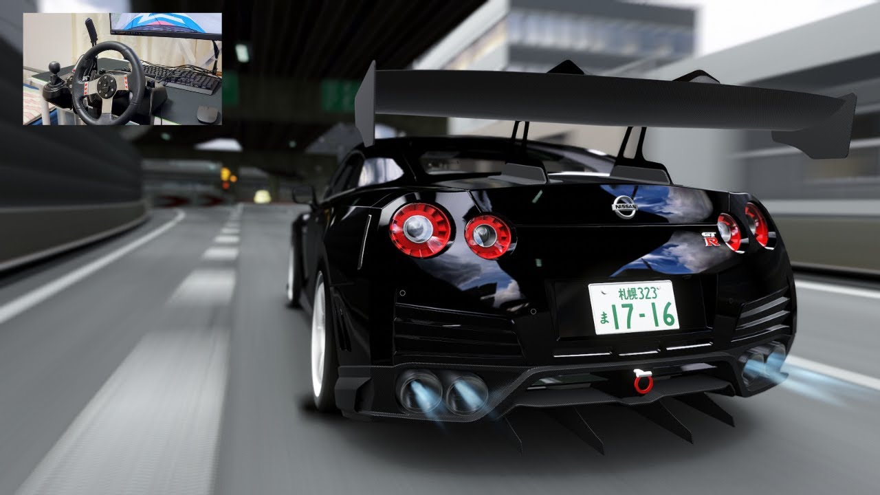 Nissan Gt-R R35 K1 Spec: The 753 HP Experience With Logitech G27 ...