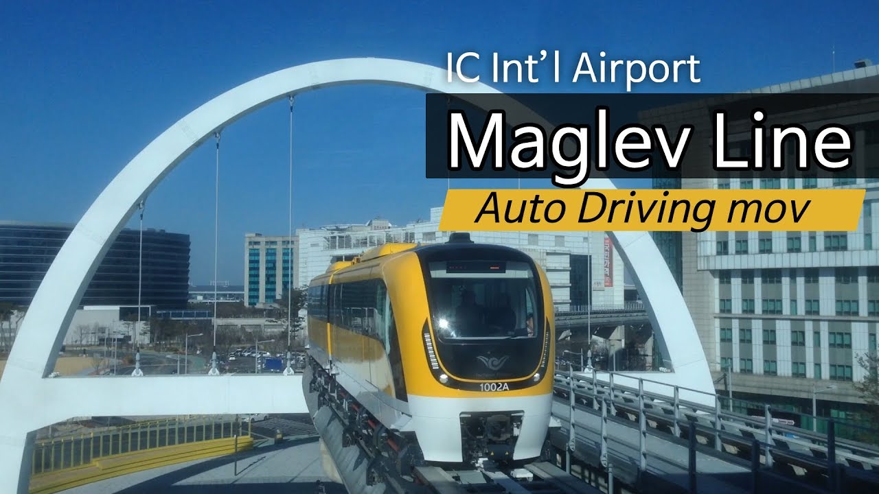 Maglev Line Auto Driving - YouTube
