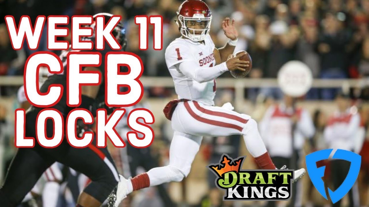 College Football Week 11 Locks and Sleepers for DraftKings November 10 ...