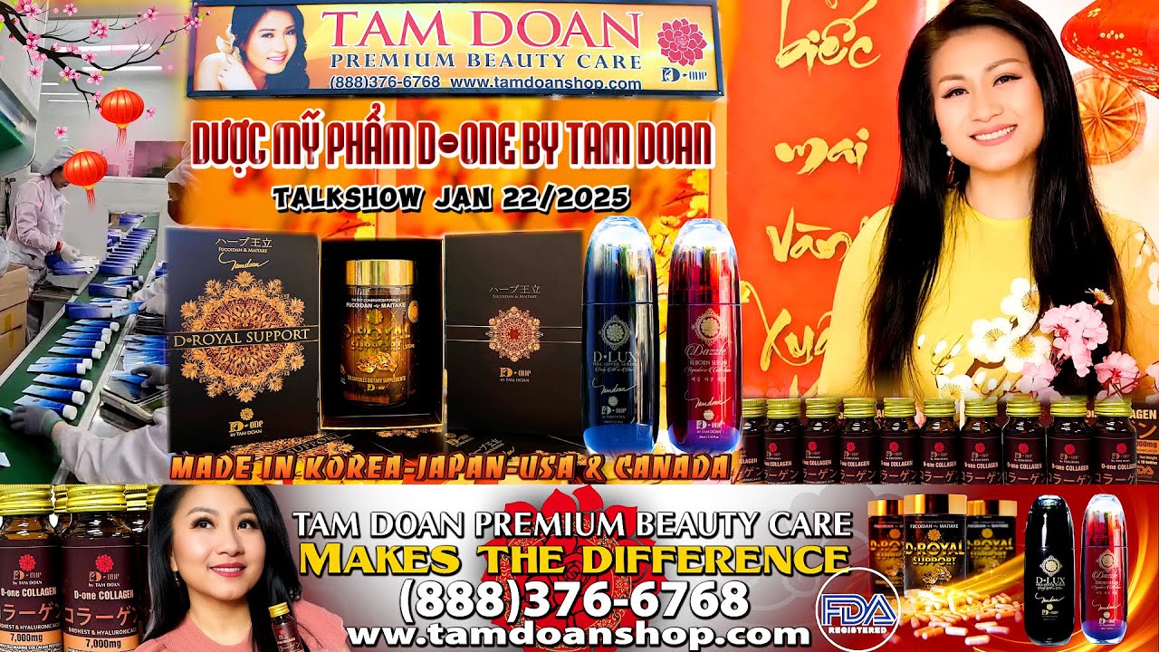 🌹TAM DOAN D-ONE Talkshow_6 min Jan 22/2025 - YouTube