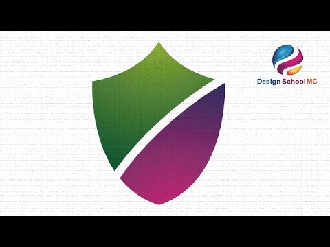 illustrator logo design tutorial - how to make a shield logo design ...