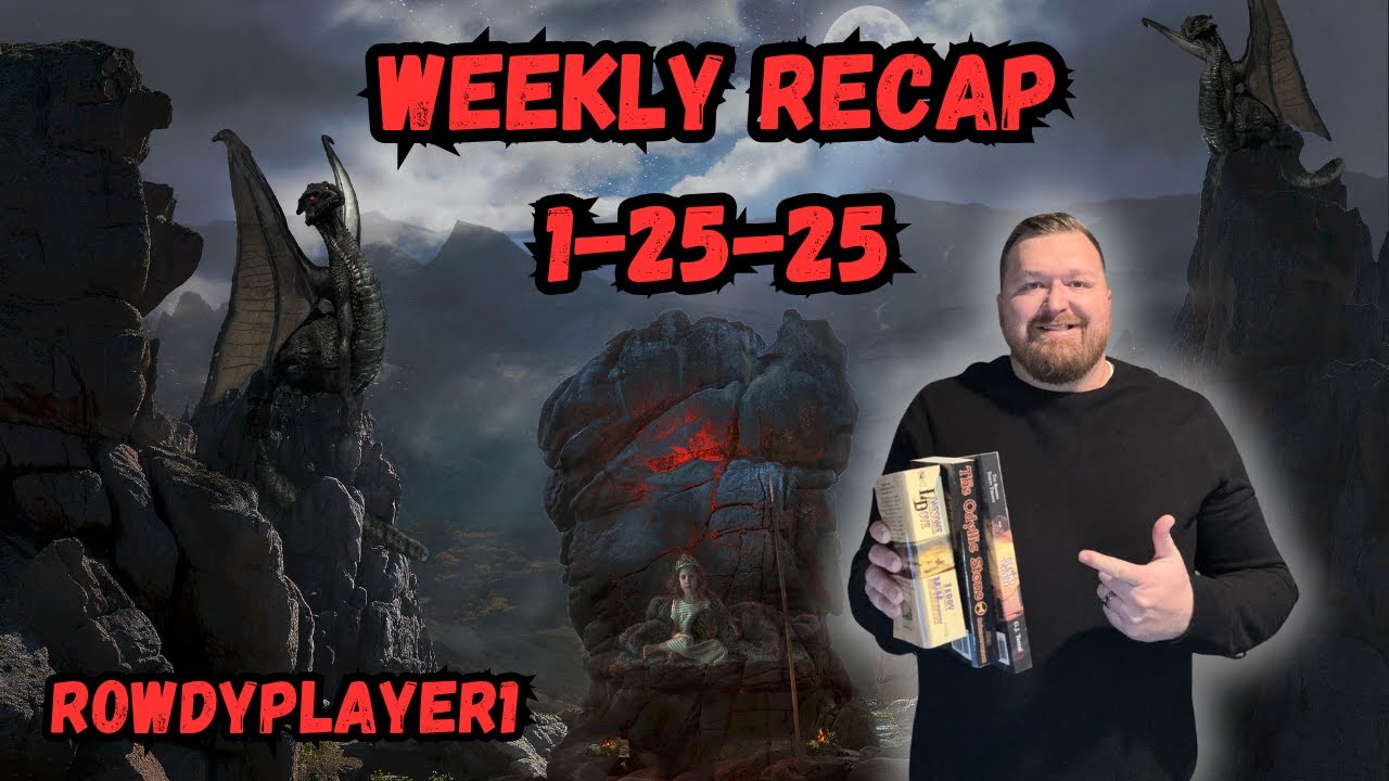 Weekly Recap 1-25-25 | Very frustrating week | Getting back on track ...