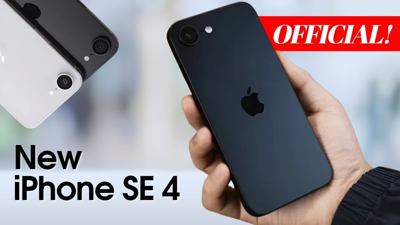 iPhone SE 4 LEAKED! HUGE UPGRADE Finally Coming! - YouTube
