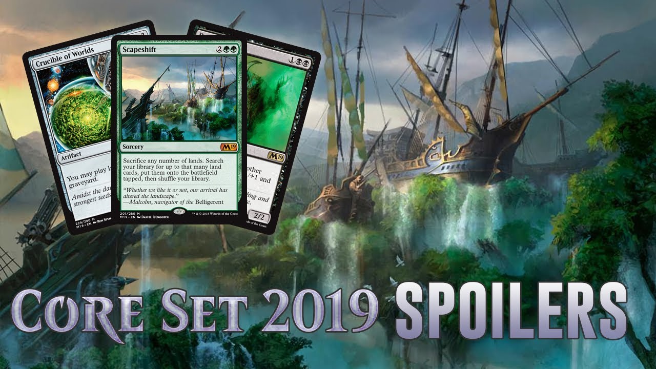 Daily Core Set 2019 Spoilers — Catch Up | Reprints - YouTube