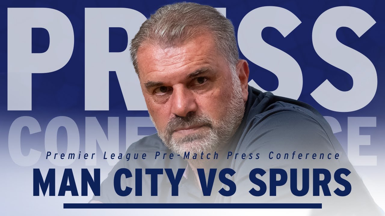 "BIN IT MATE!" | Ange Postecoglou | Man City Vs Tottenham | Premier ...