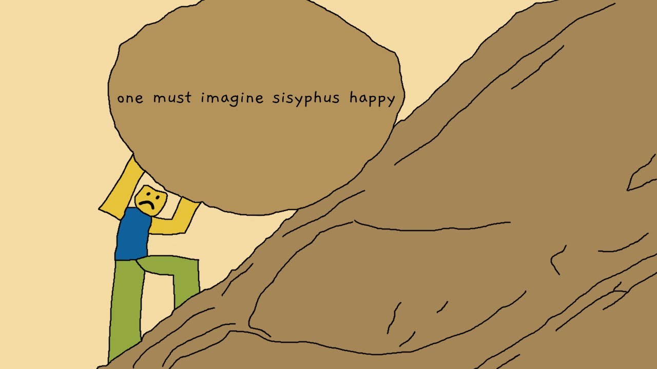 one must imagine sisyphus happy - YouTube