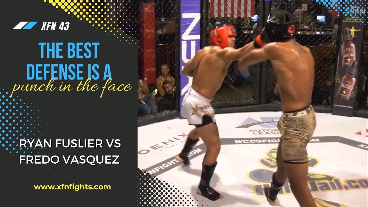 XFN Lightweight Kickboxing Division - Ryan Fuslier vs Fredro Vasquez ...