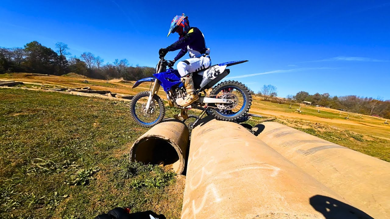 I Conquer HARD Enduro Obstacles on MX Bike?! - YouTube