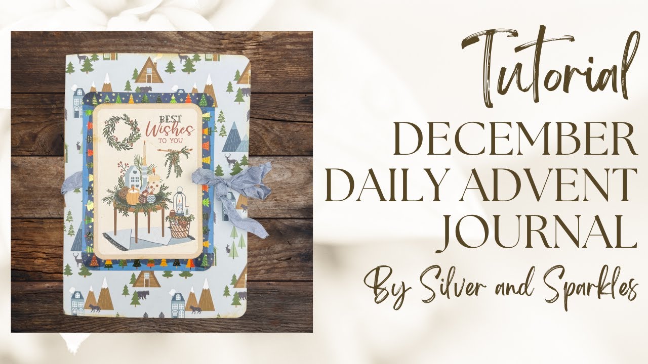 December Daily Advent Journal — Part One: Making the Base Folio - YouTube