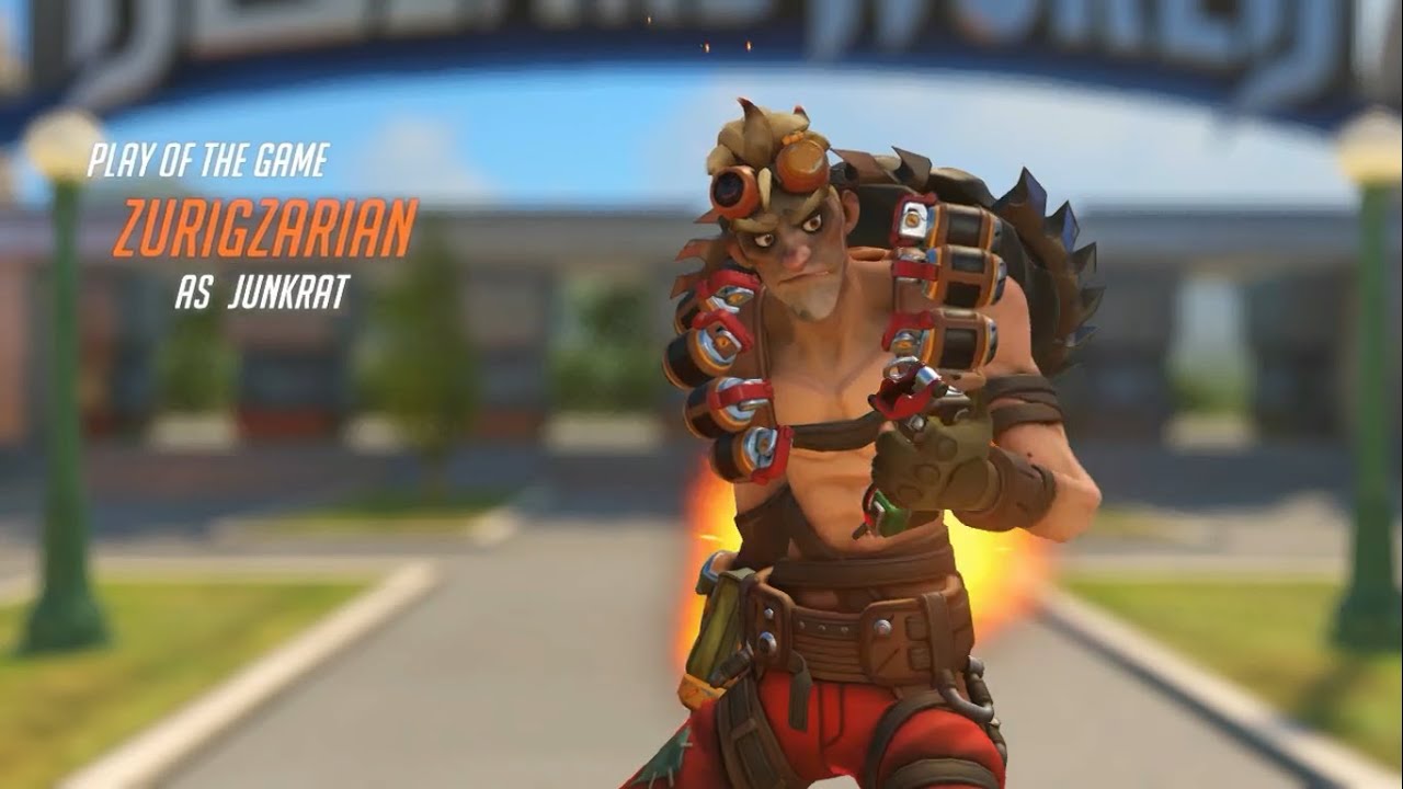 Overwatch 2 Gameplay - Junkrat POTG - YouTube