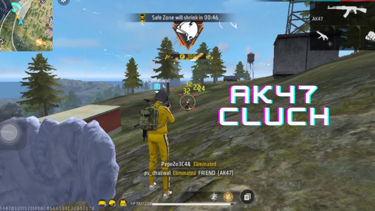Free fire gameplay / barmuda map / free fire pro booyah - YouTube