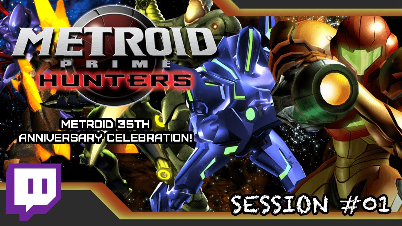 Metroid Prime Hunters (Session #01) | Metroid 35th Anniversary ...