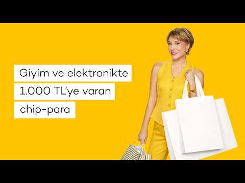 Axess’te giyim ve elektronikte 1.000 TL’ye varan chip-para