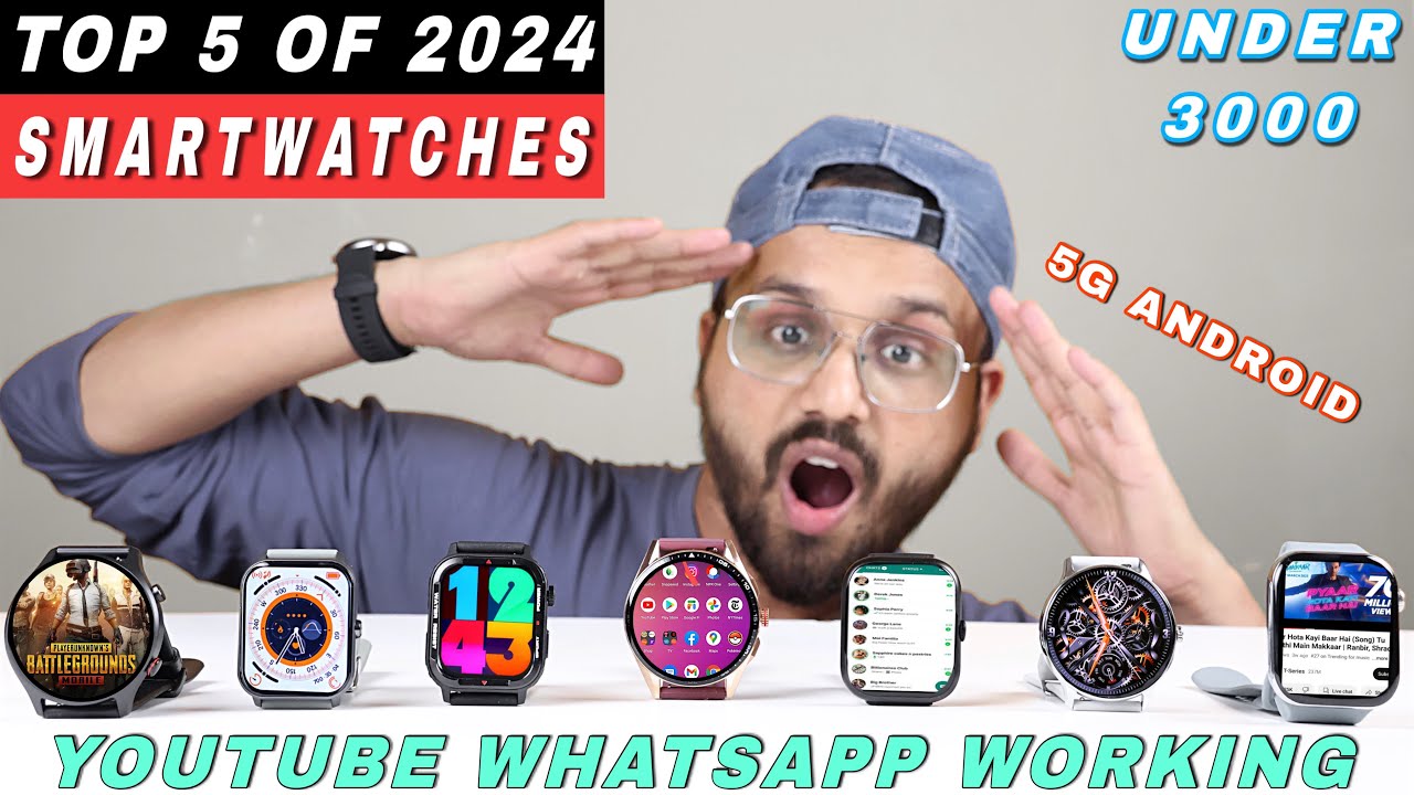 Latest⚡️Best Smartwatch Under 3000 In July 2024 || Top 5 Amoled ...