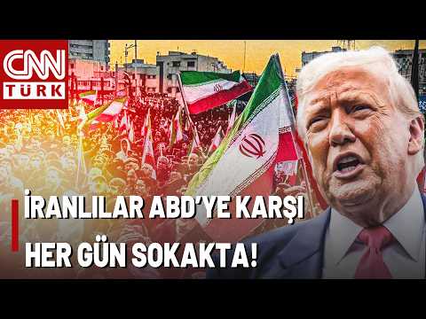 İran Halkı Sokakta, Ordunun Eli Tetikte! İran'dan \