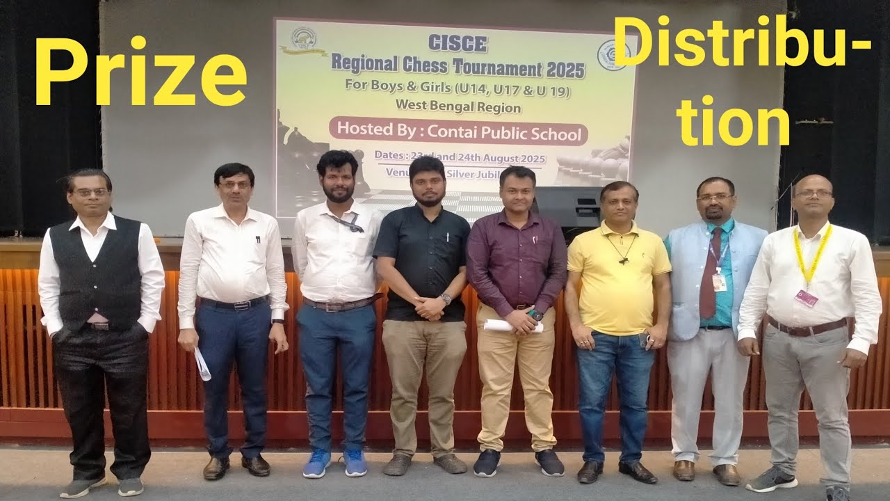 Prize Distribution of Regional Chess Players Selection of CISCE in ...