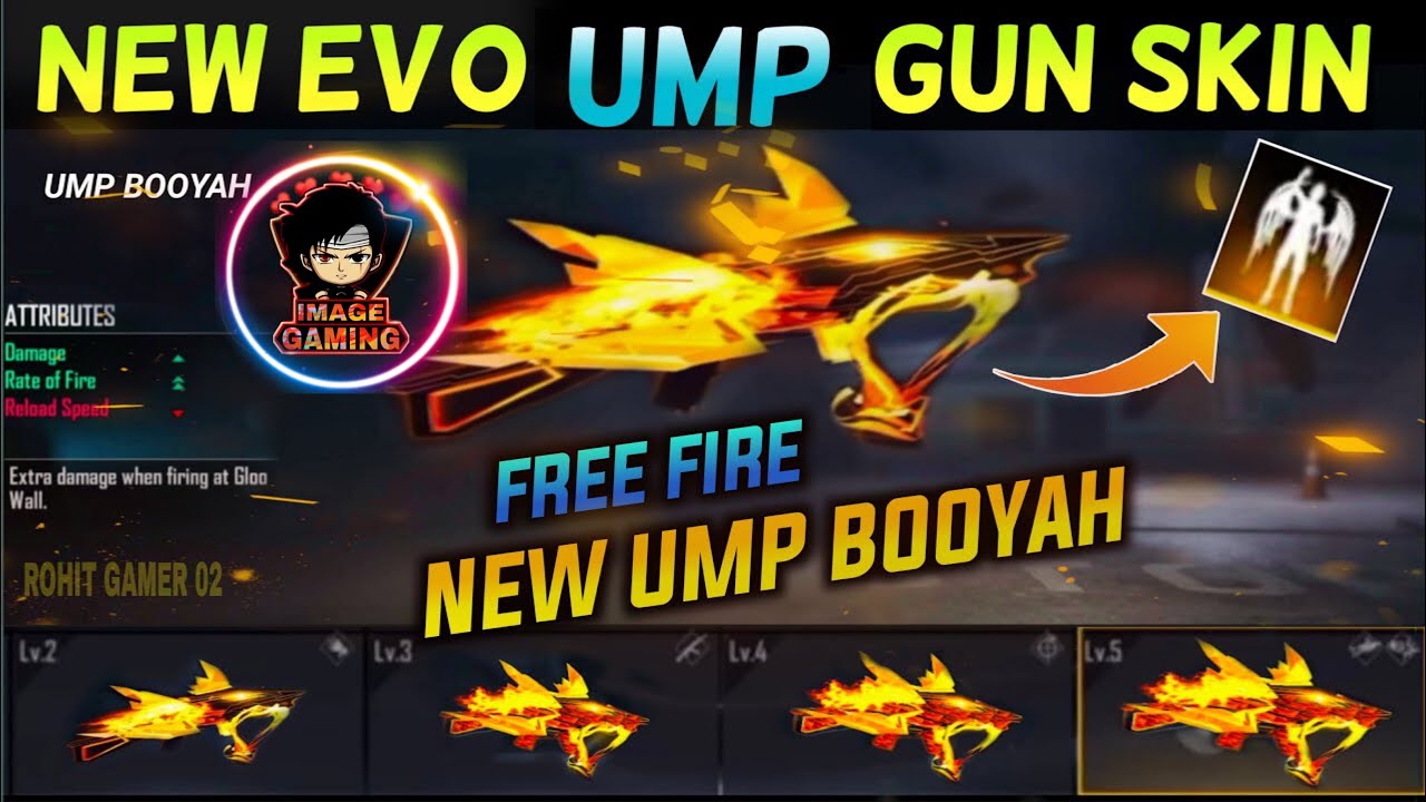 The New Evo UMP Gun Skin - Garena Free Fire - YouTube