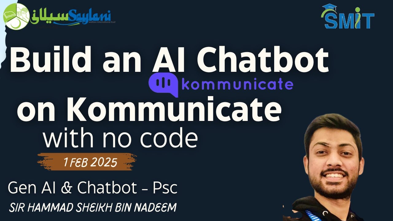 AI Chatbot on Kommunicate | SMIT Psc | 1 Feb 2024 - YouTube