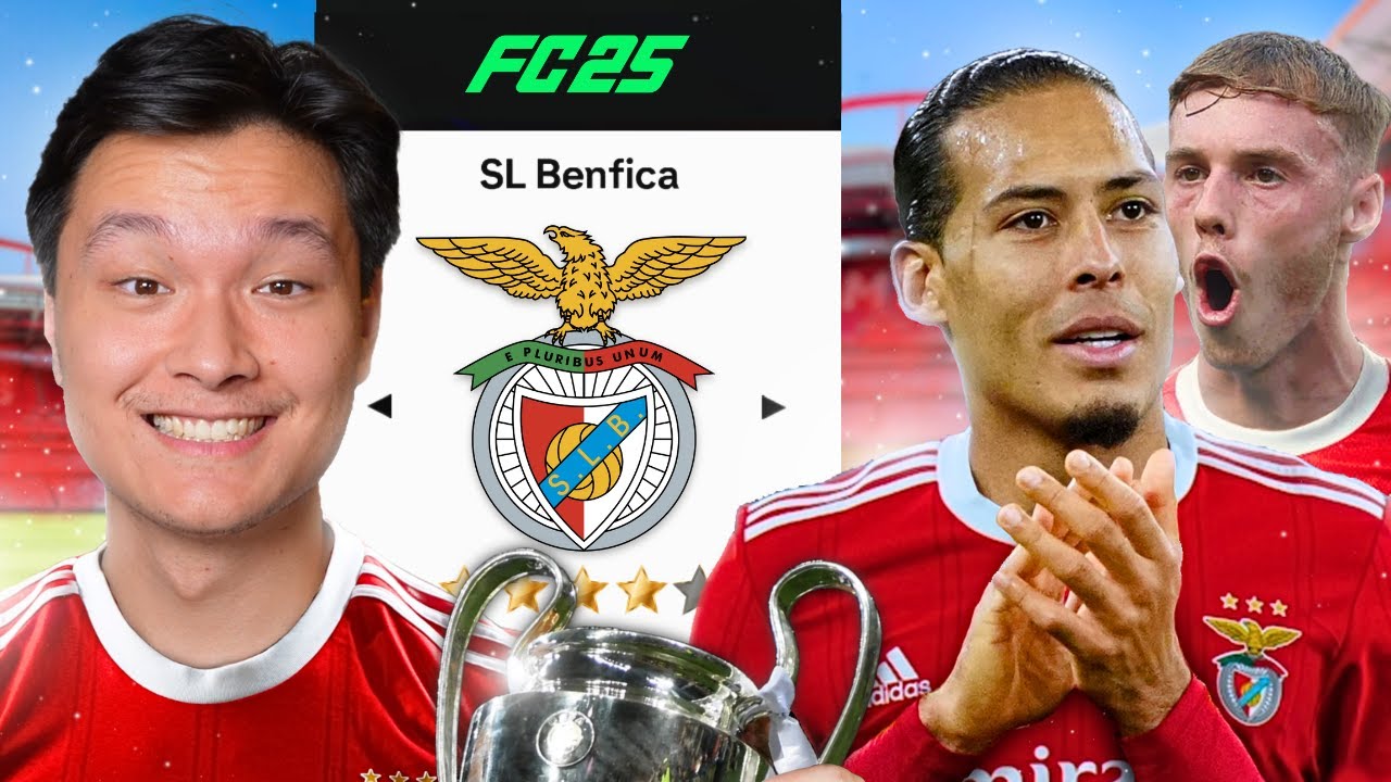I broke Benfica's CL curse in FC25! - YouTube