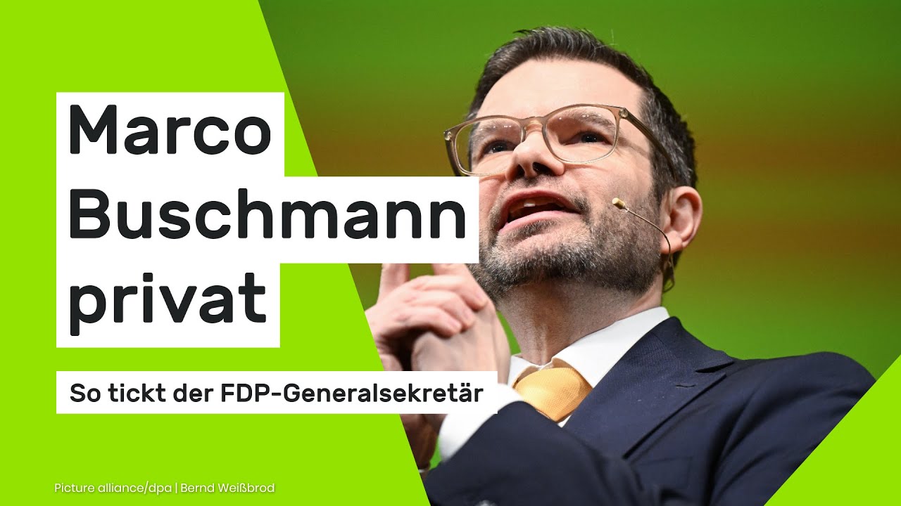 Marco Buschmann privat: So tickt der FDP-Generalsekretär - YouTube