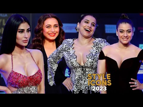 Rani Mukerji,Kajol Devgan,Mouni Roy,Vidya Balan,Bhumi Pednekar At Pinkvilla Style Icons Awards 2023