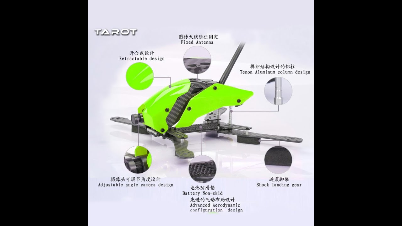 UNBOXING TAROT TL250H *Banggood* - YouTube