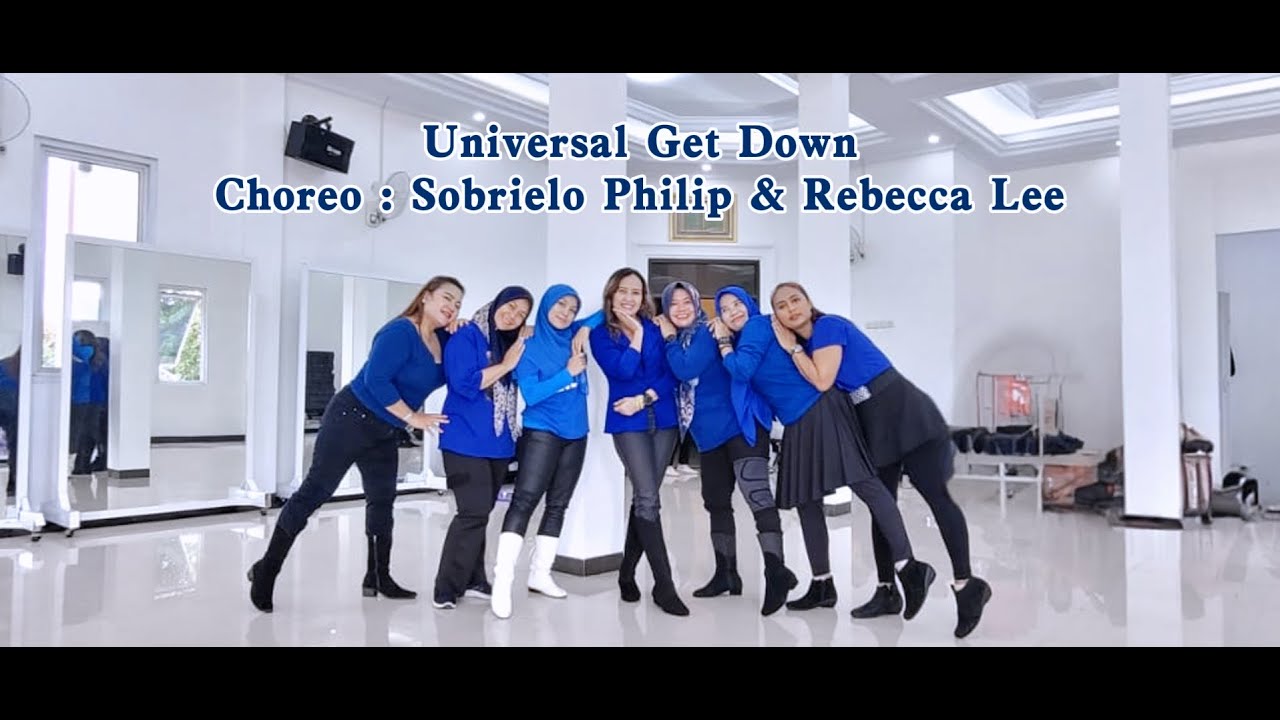 Universal Get Down - Line Dance || Lanata Line Dance - YouTube